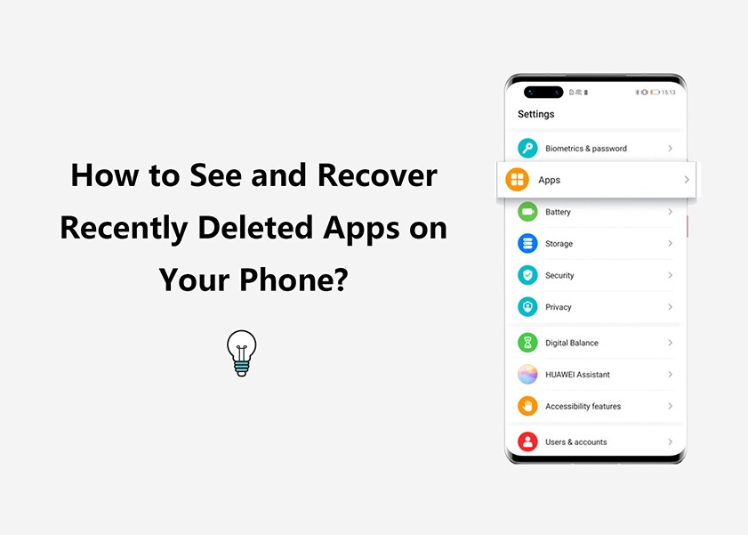 How to See and Recover Recently Deleted Apps on Your Phone - HONOR AE
