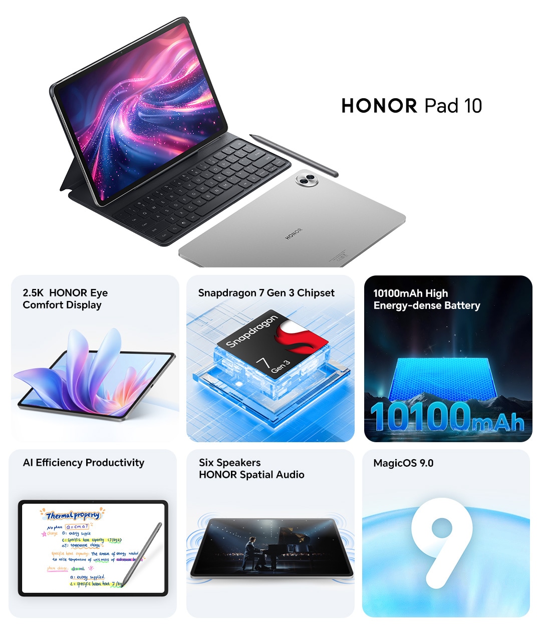 Buy HONOR Pad 10 | Price & Offer | HONOR UAE