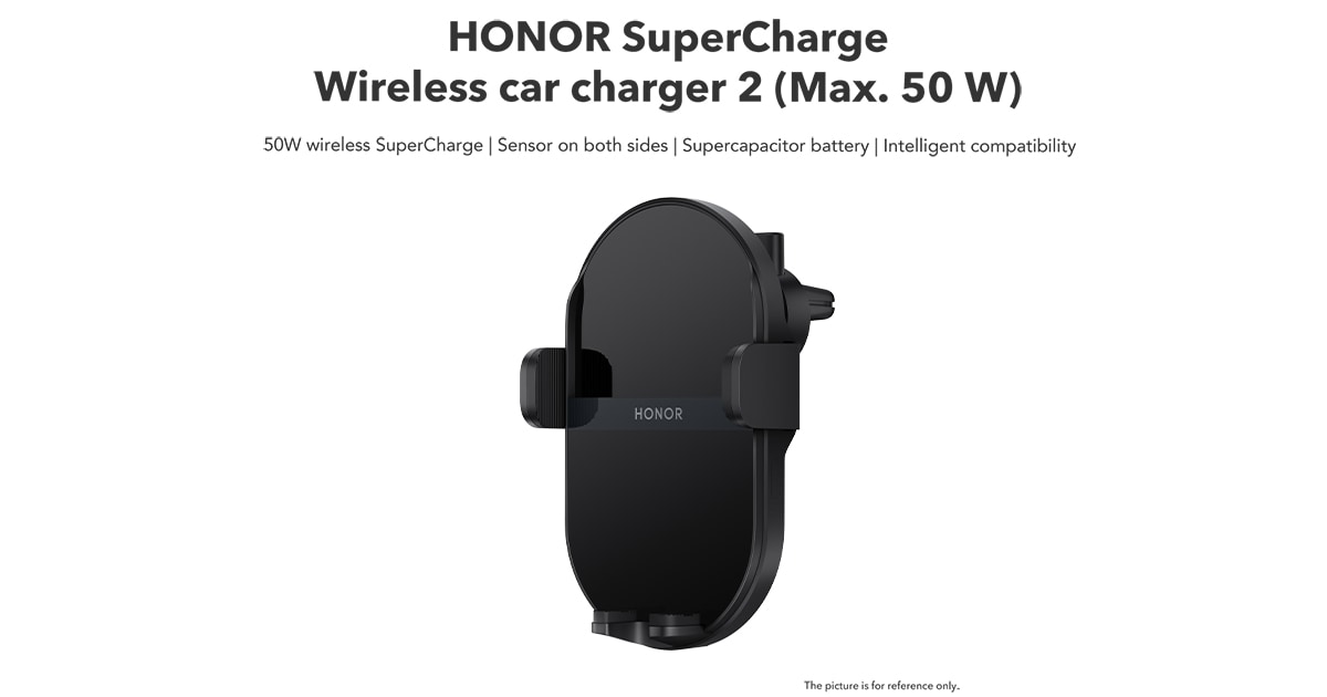 HONOR SuperCharge Wireless Car Charger 2 | HONOR Official Site (Global)