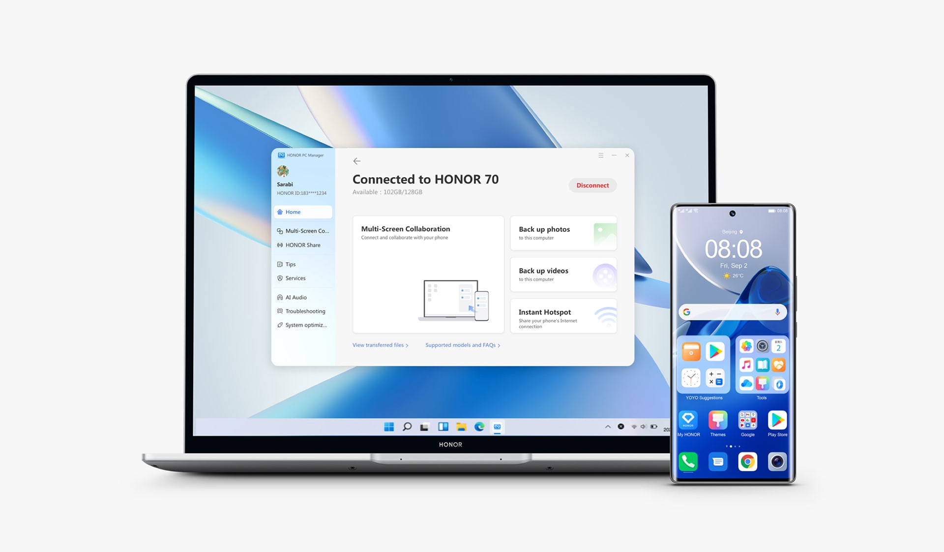 How to Connect Phone to Laptop in simple ways - HONOR MY